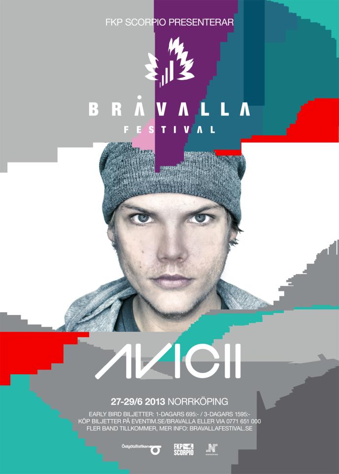 Avicii - live at BRAVALLA 2013, Norrkoping, Sweden - 29-Jun-2013