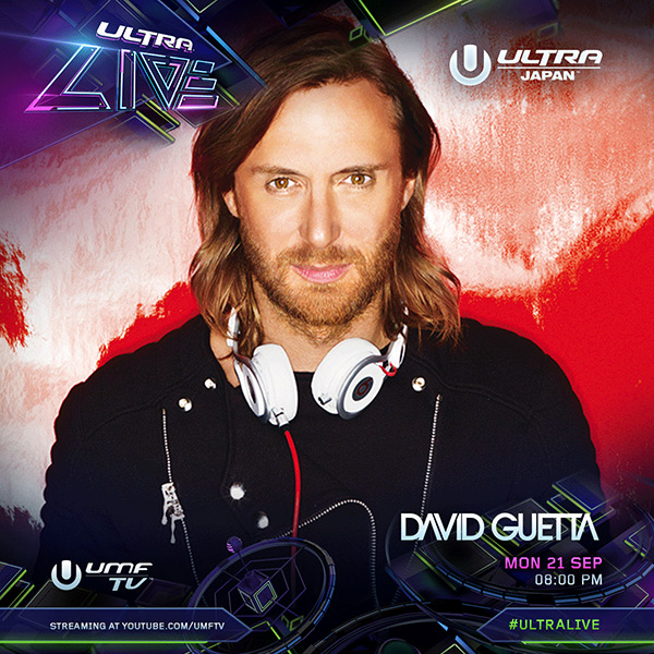David Guetta - live at Ultra Music Festival 2015 Japan (Main Stage ...