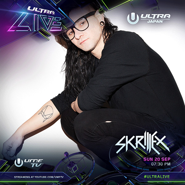 Skrillex - live at Ultra Music Festival 2015 Japan (Main Stage) - 20 ...