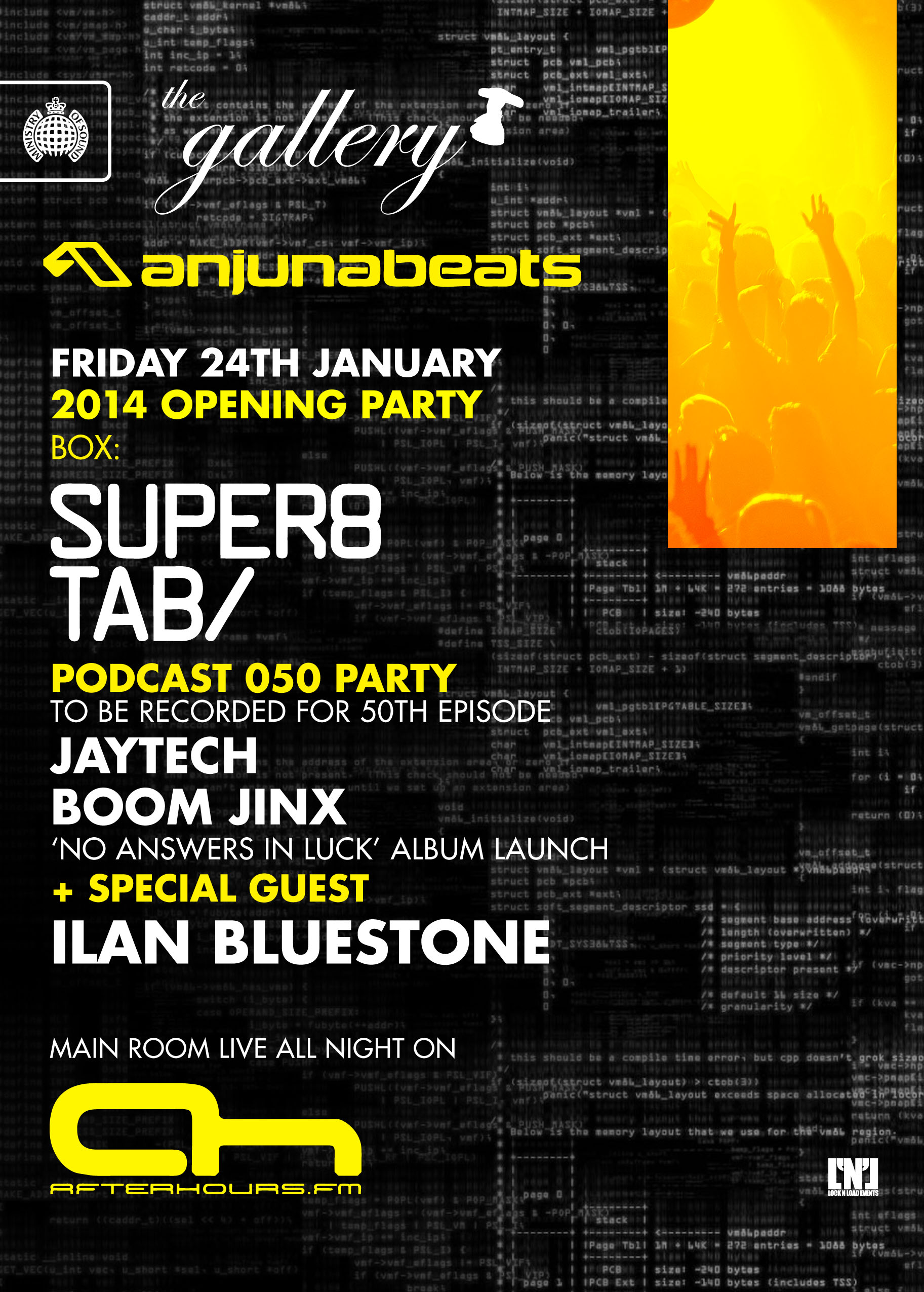 Super8 & Tab, Jaytech, Ilan Bluestone & Boom Jinx - Live At The Gallery ...